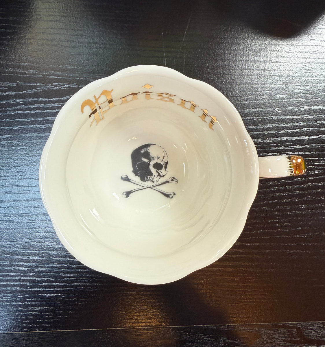 22K Gold and White Gothic Poison Tea Set – Angioletti Designs